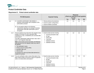 PCI Servces - PCI Compliance Questionnaire | PDF