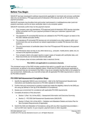 PCI Servces - PCI Compliance Questionnaire | PDF