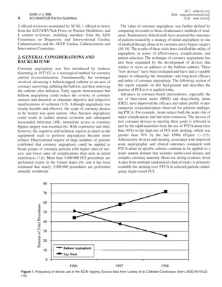 ACC/AHA/SCAI 2005 Guideline Update for Percutaneous Coronary ...