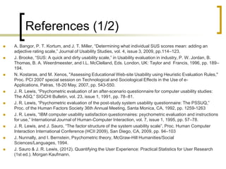 Perceived Usability Evaluation of Learning Management Systems: A First ...