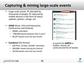 EventSense: Capturing the Pulse of Large-scale Events by Mining Social ...