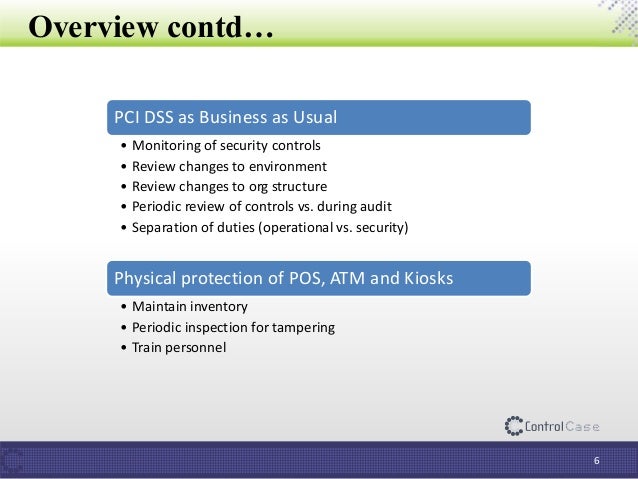 PCI DSS and PA DSS Version 3.0 Changes