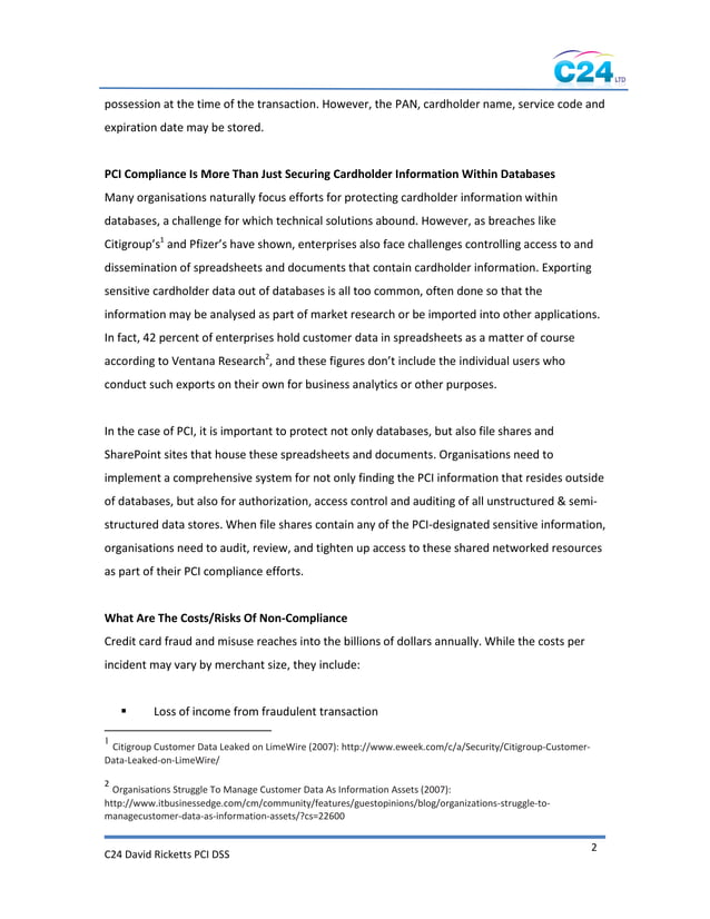 PCI Article C24 | PDF