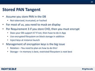 PCI: Building Compliant Applications in the Public Cloud - RightScale ...