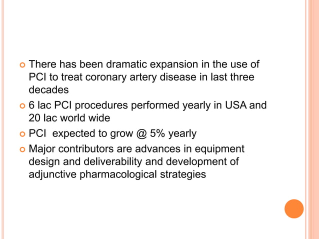 PCI complications | PPTX