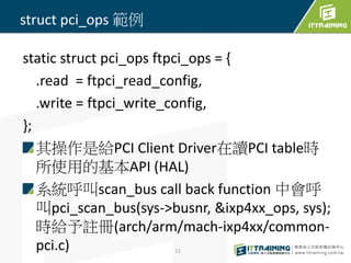 Linux PCI device driver | PPTX