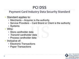 PCI DSS for Penetration Testing | PPTX | Credit Cards | Personal Debt
