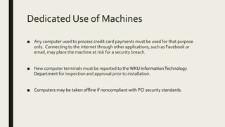 WKU PCI DSS Training | PPTX