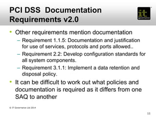 Implementing PCI DSS v2.0 and v3.0 best practice | PPT