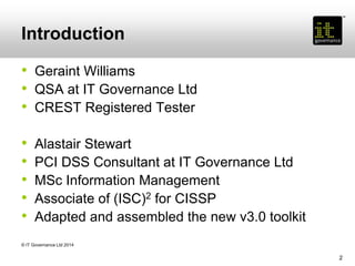 Implementing PCI DSS v2.0 and v3.0 best practice | PPT