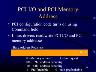 Pcie drivers basics | PPT | Operating Systems | Computer Software and ...
