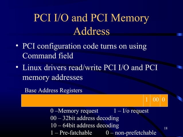 Pcie drivers basics | PPT | Operating Systems | Computer Software and ...