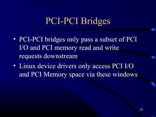 Pcie drivers basics | PPT | Operating Systems | Computer Software and ...