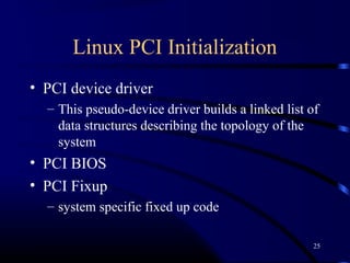 Pcie drivers basics | PPT | Operating Systems | Computer Software and ...