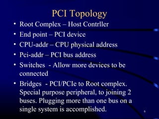 Pcie drivers basics | PPT | Operating Systems | Computer Software and Applications