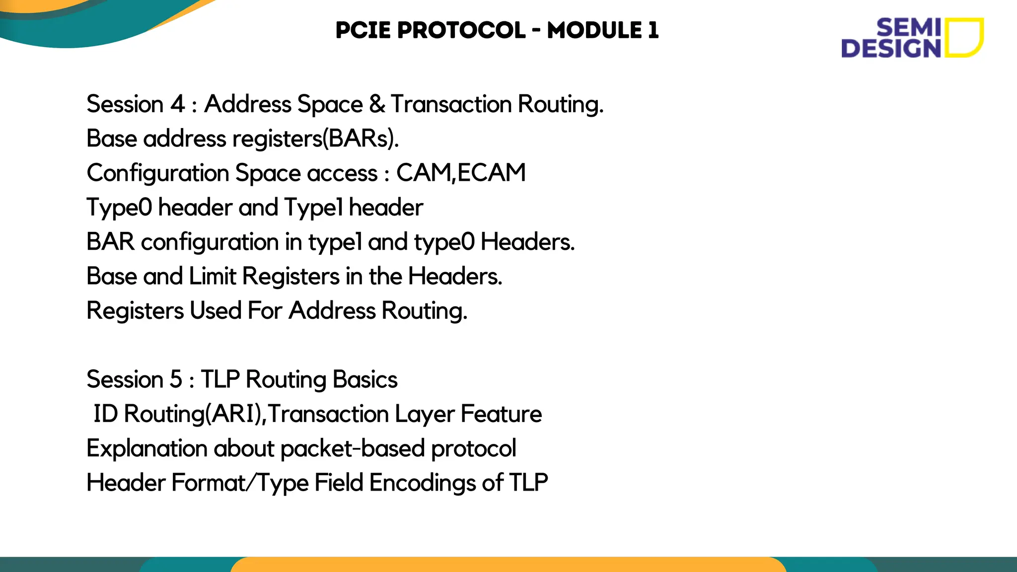 slide explain basic of pcie protocol should be covered | PDF
