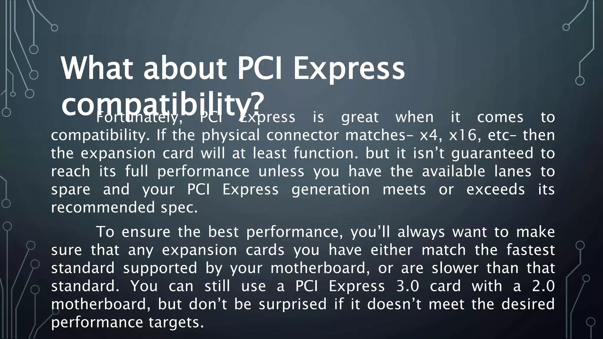 PCI express | PPTX