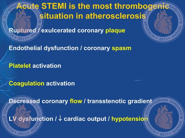 Pci in stemi. state of the art. Petr widimsky | PPT
