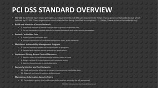 PCI DSS introduction by khaled mosharraf, | PPT