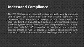 PCI DSS introduction by khaled mosharraf, | PPT