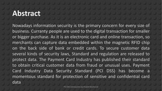 PCI DSS introduction by khaled mosharraf, | PPT