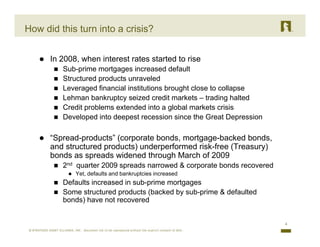Presentation to PCI Investment Seminar | PPT