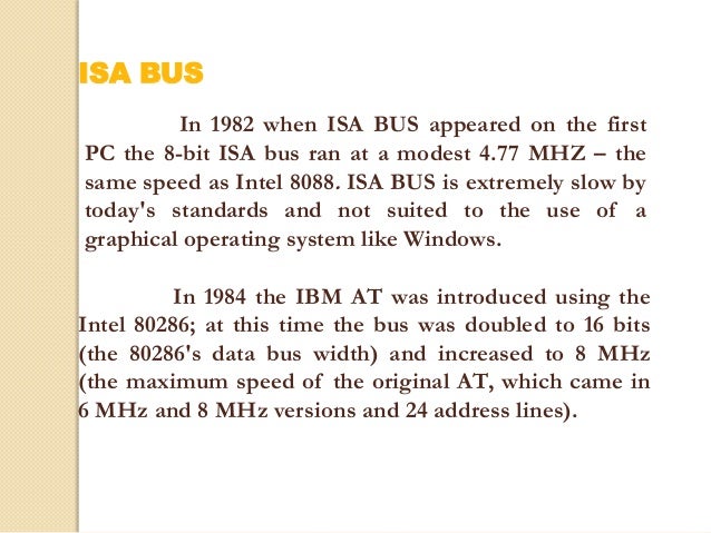 PCI & ISA bus
