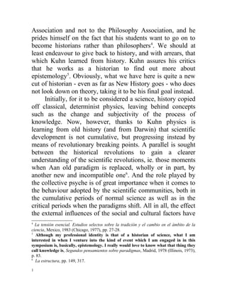 Common Paradigm of the 20th Century Historians | PDF