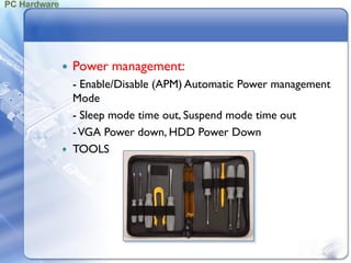 Pc installation | PPT