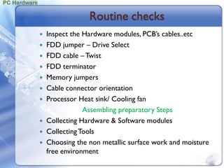 Pc installation | PPT