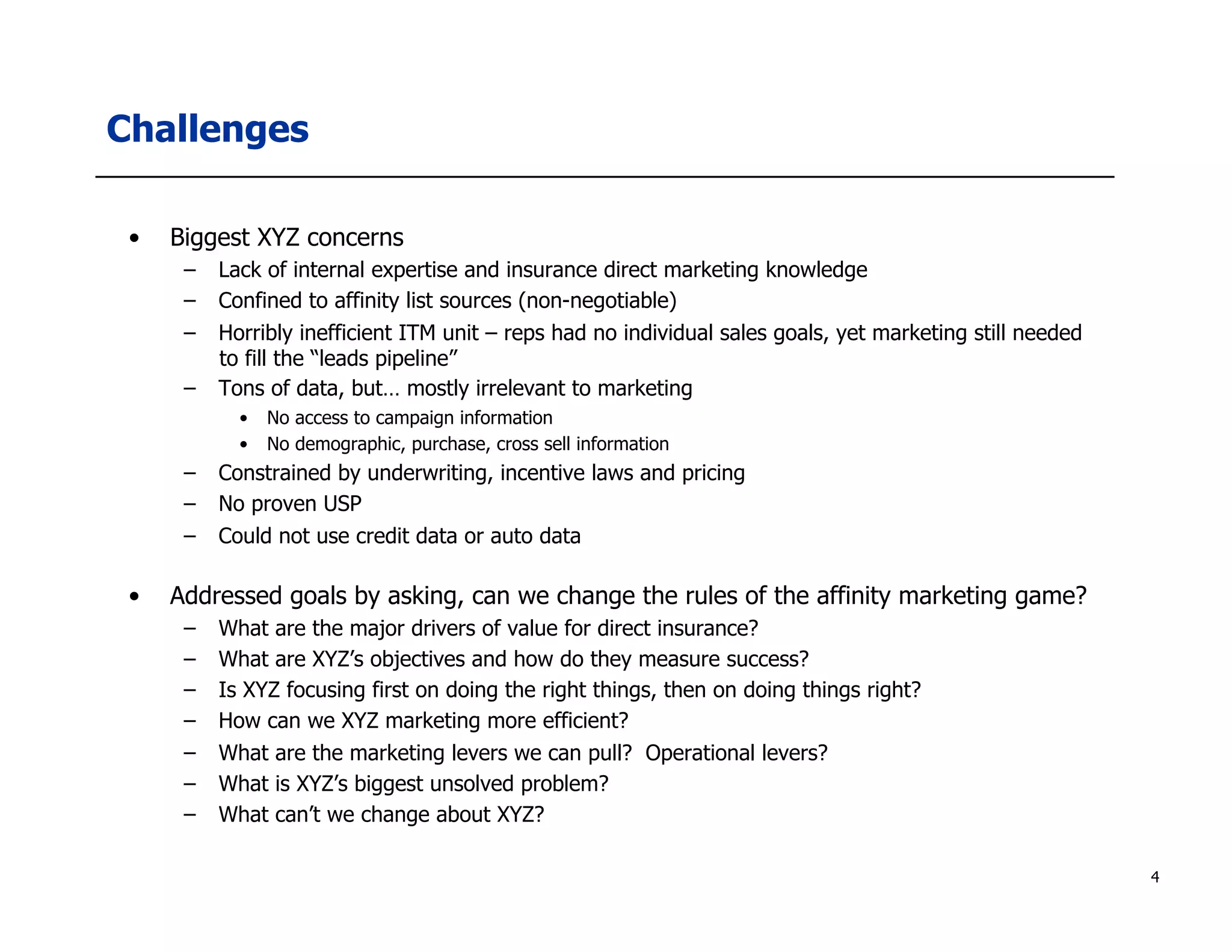 P&C Insurance case study | PDF