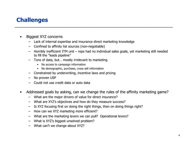 P&C Insurance case study | PDF