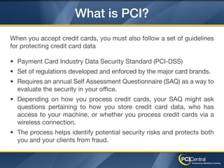 PCI Compliance Overview | PPT