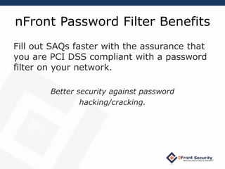 PCI Password Policy Compliance | PPT