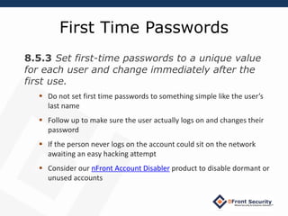 PCI Password Policy Compliance | PPT