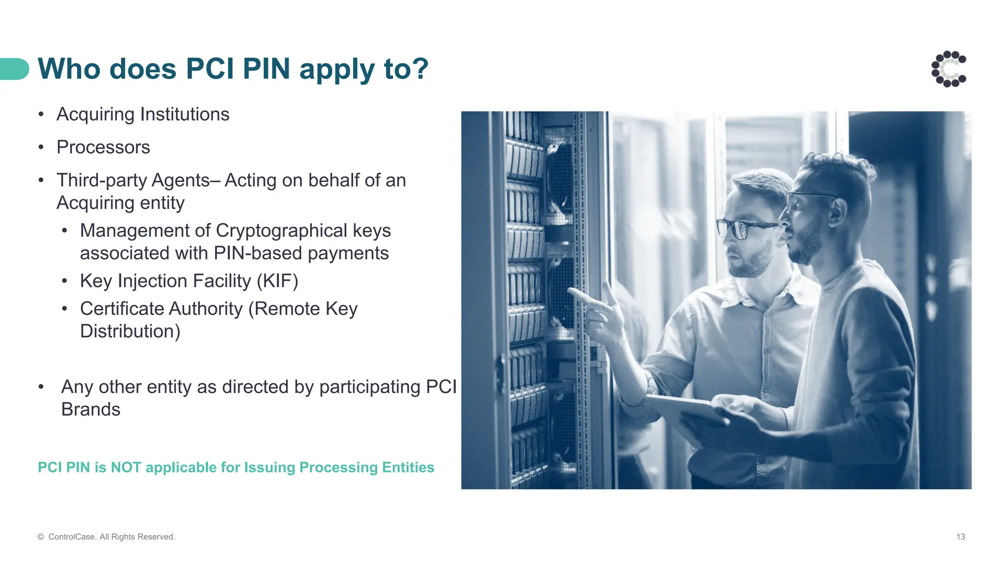 PCI PIN Basics Webinar from the Controlcase Team | PDF