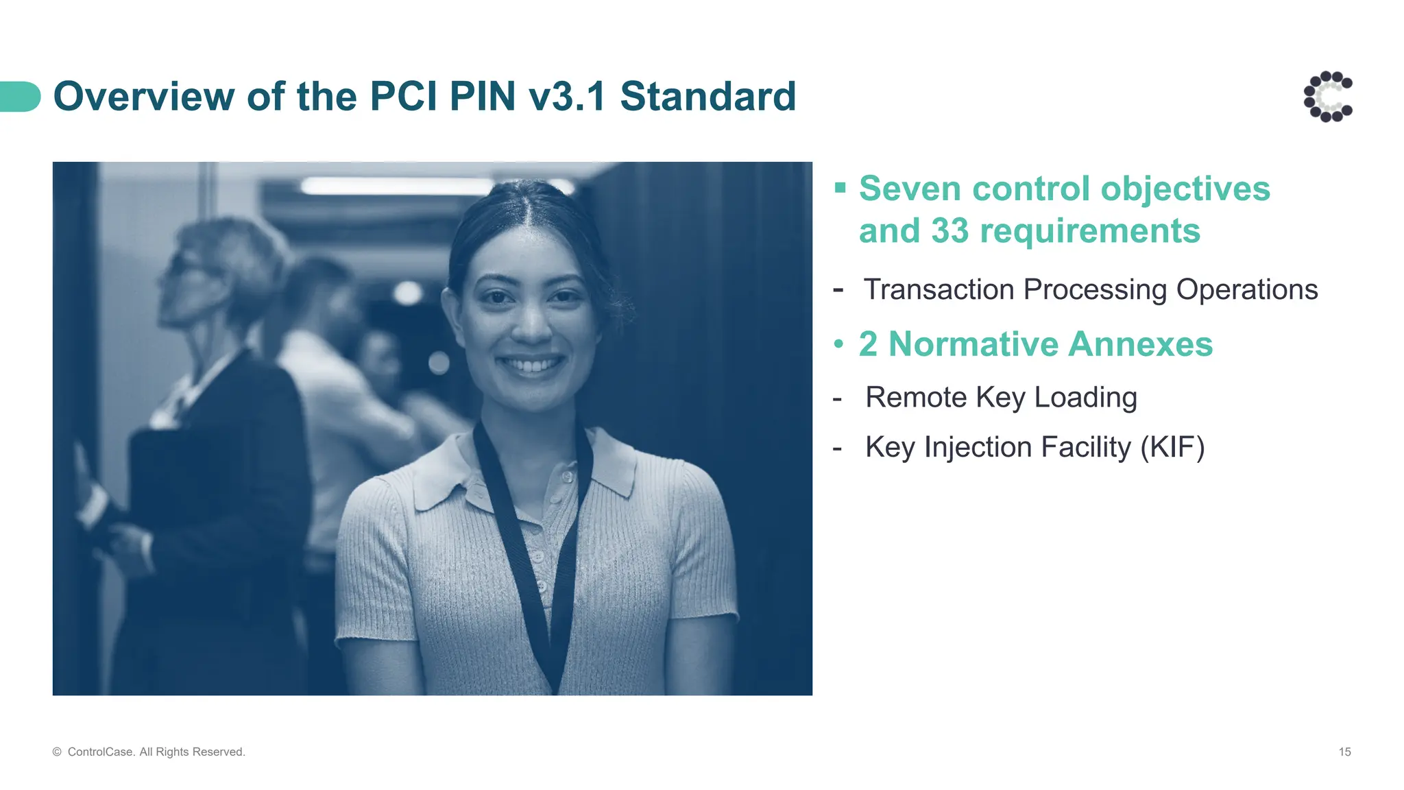 PCI PIN Basics Webinar from the Controlcase Team | PDF