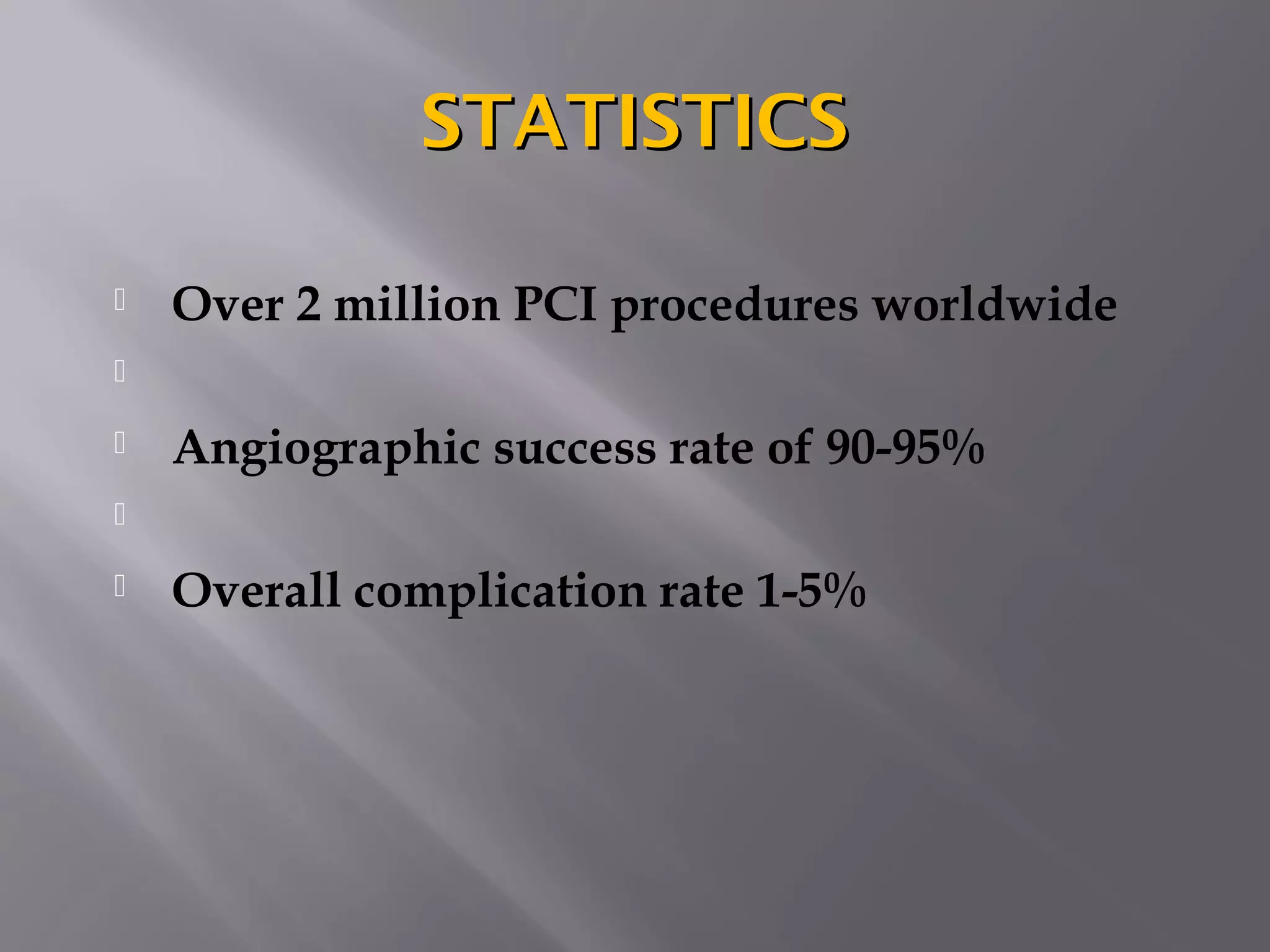 PCI procedure complication | ODP