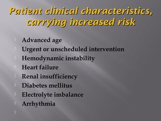 PCI procedure complication | ODP