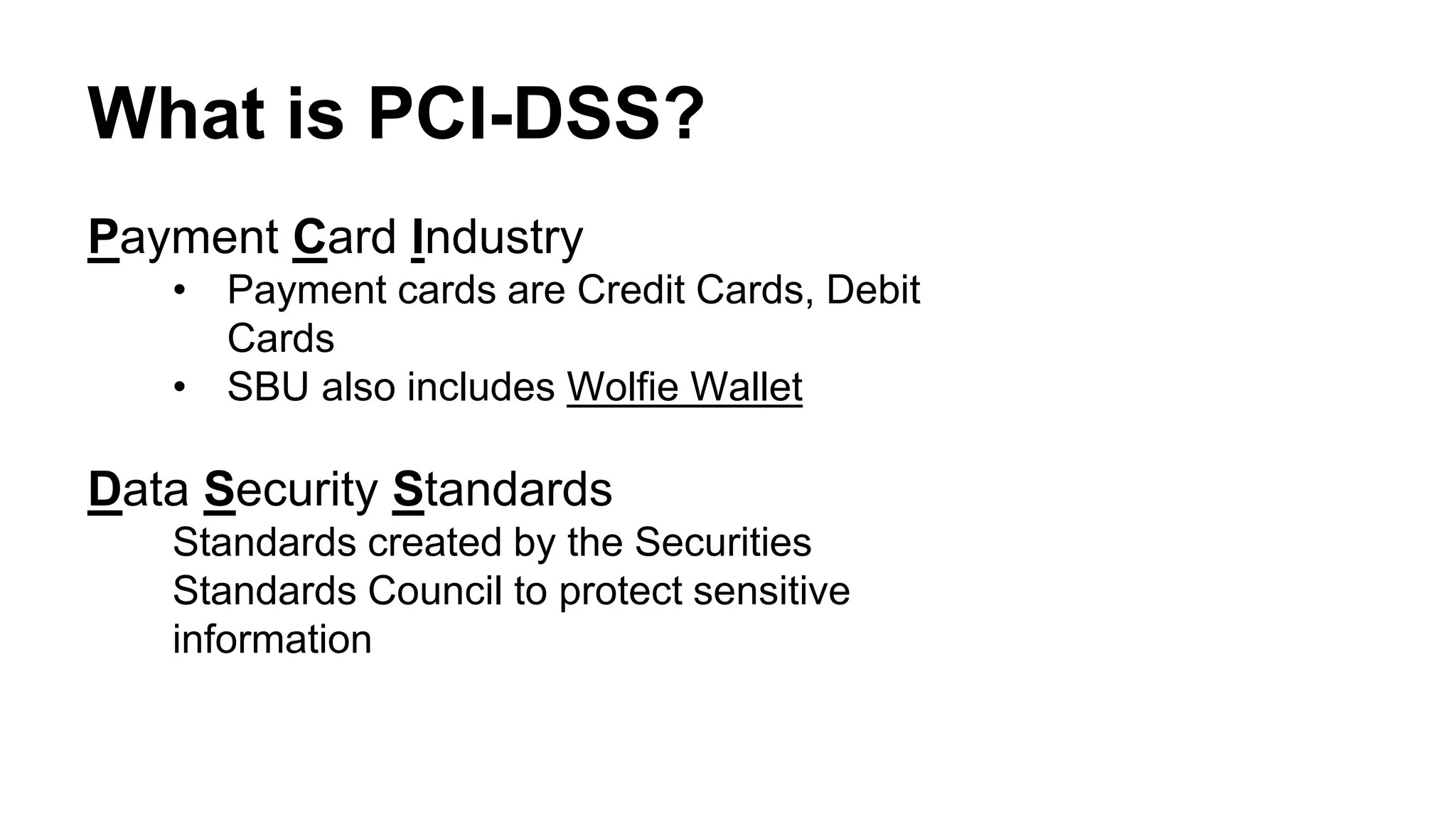 Pci security awareness | PPTX