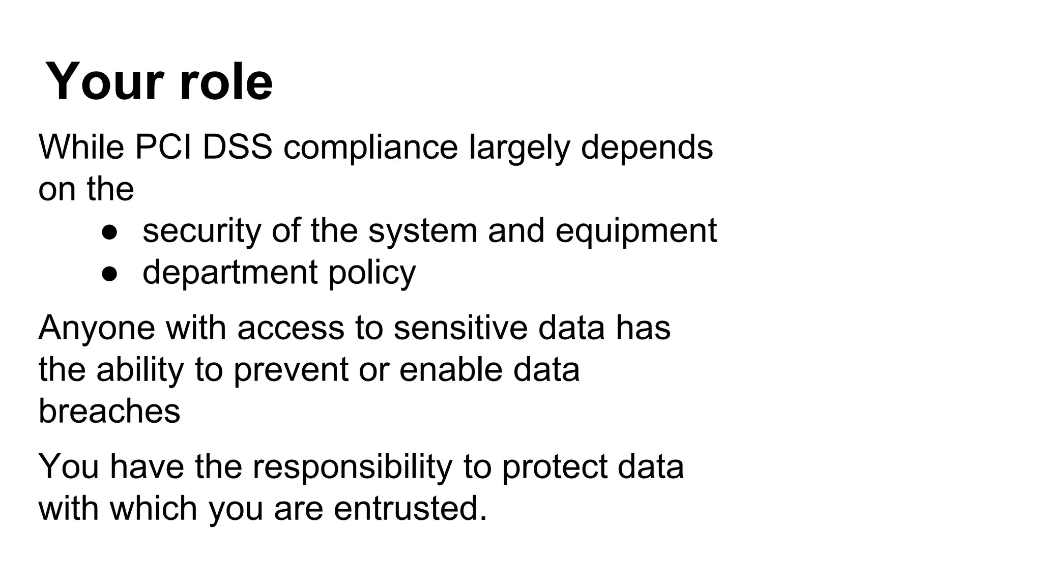 Pci security awareness | PPTX