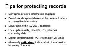 Pci security awareness | PPTX