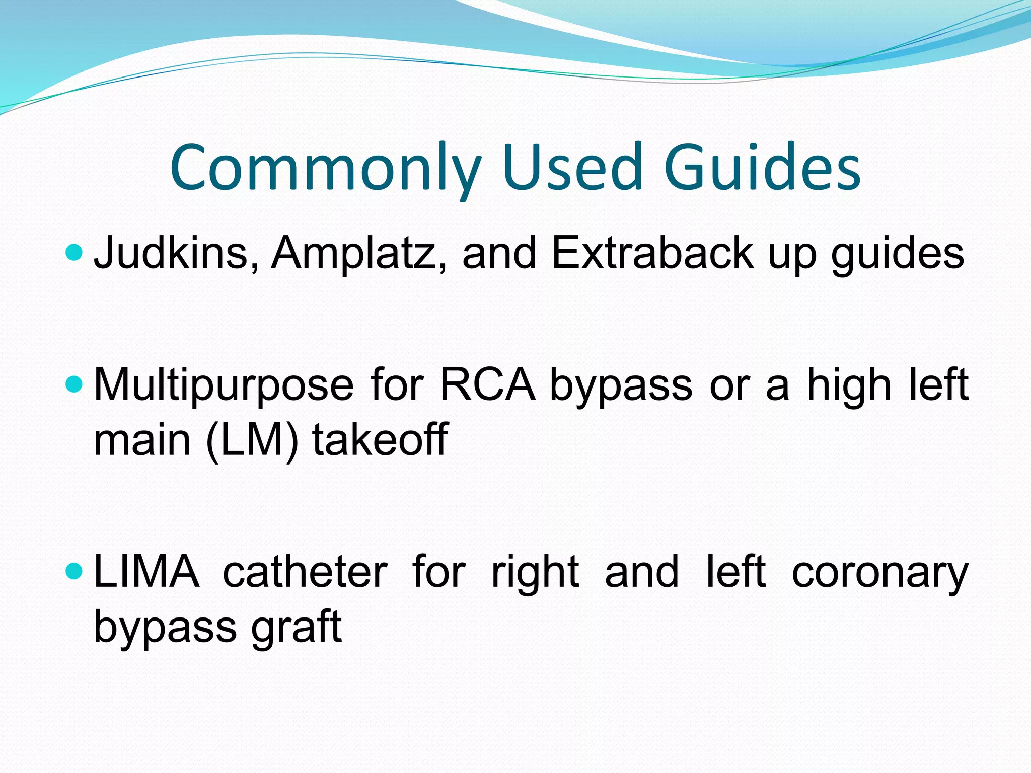 Coronary angioplasty : simplified | PPTX
