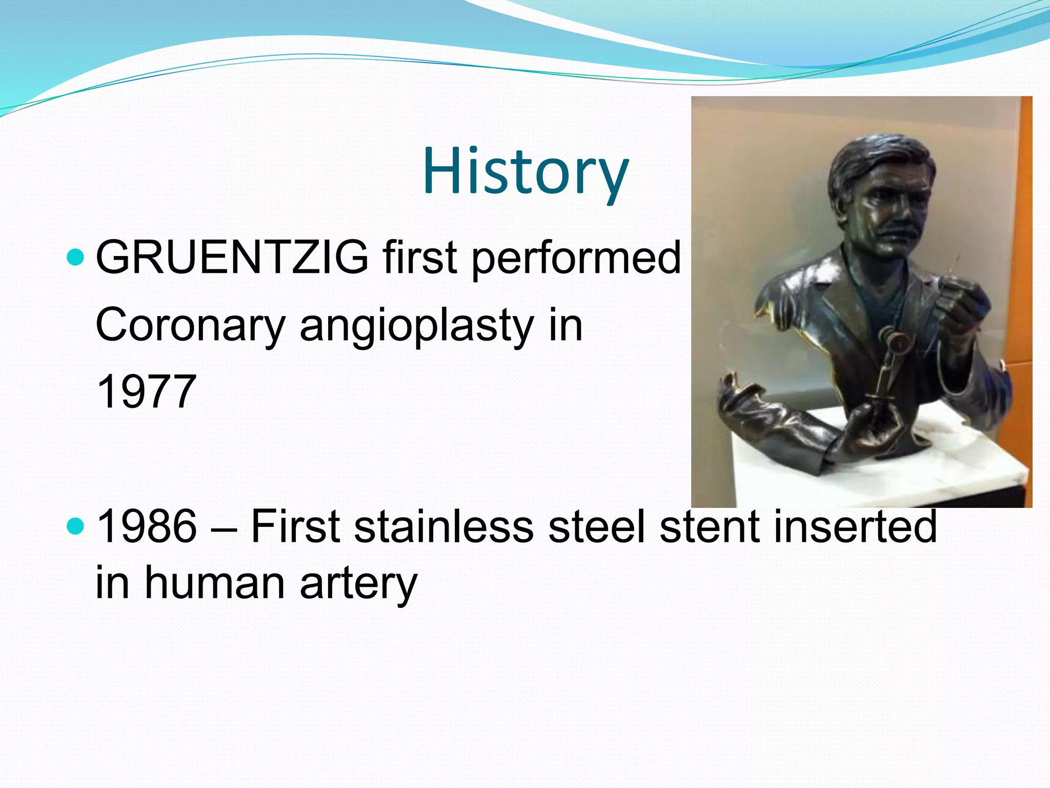 Coronary angioplasty : simplified | PPTX