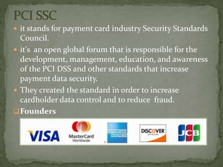 PCI,Smart Card,ATM and E-commerce | PPTX | Credit Cards | Personal Debt