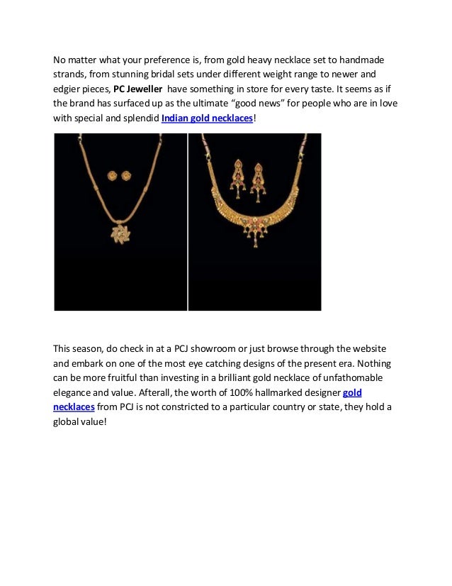 Sale > pcj gold necklace > in stock