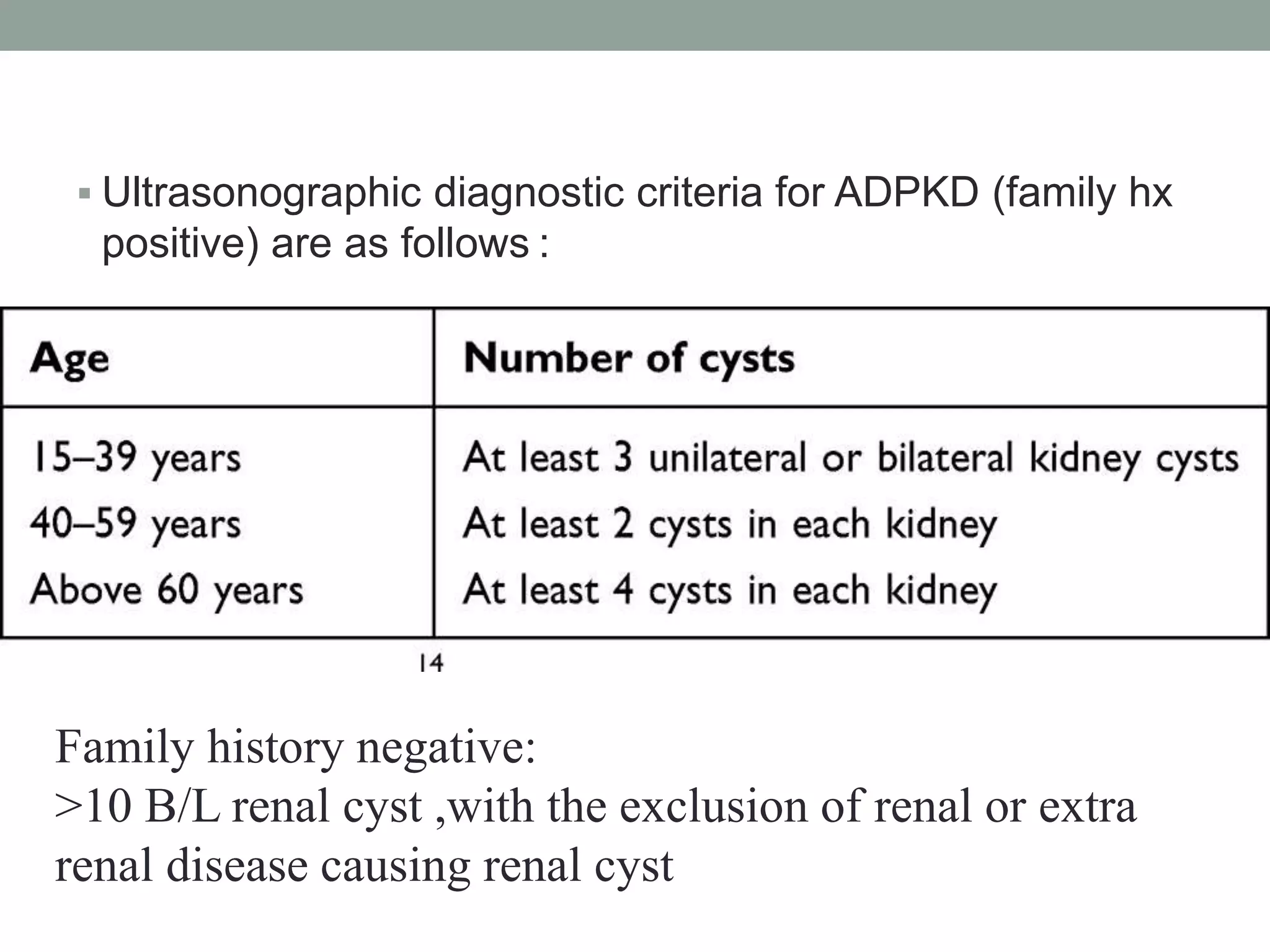 Polycystic kidney disease | PPT