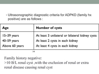 Polycystic kidney disease | PPT