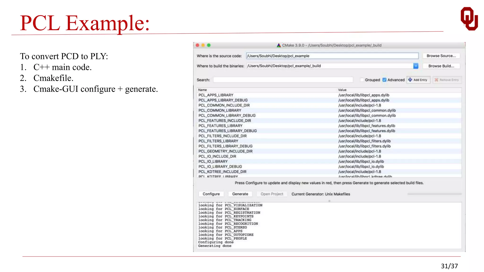 PCL (Point Cloud Library) | PPTX