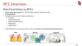 PCL (Point Cloud Library) | PPTX | 3-D Graphics | Computer Software and Applications